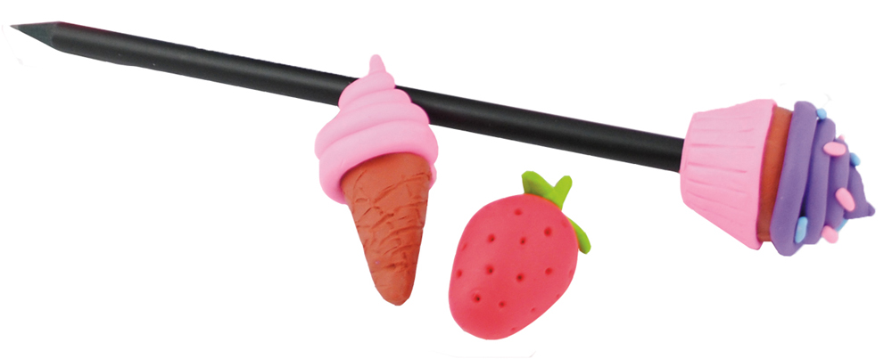 DYI Eraser Kit allows you to make and bake fun erasers.