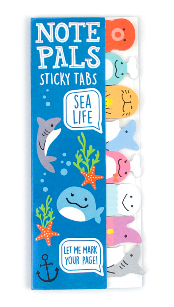 Remember your place with these sea like sticky note pads.