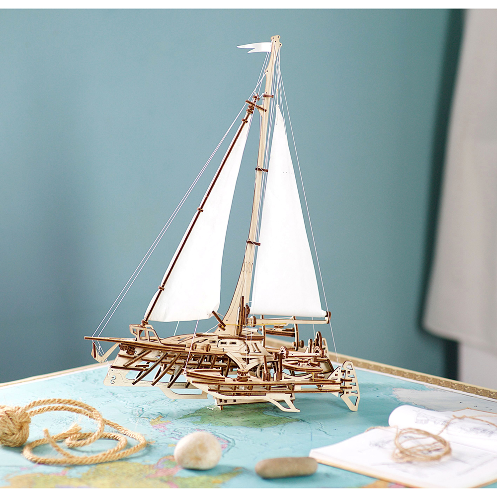 DIY Wooden Sailboat Kit