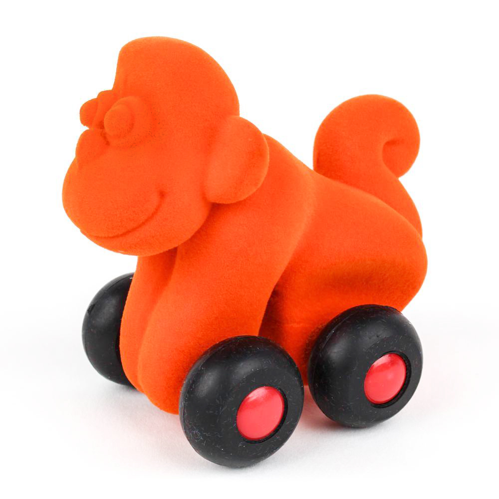 Natural Foam Rubber Monkey Car