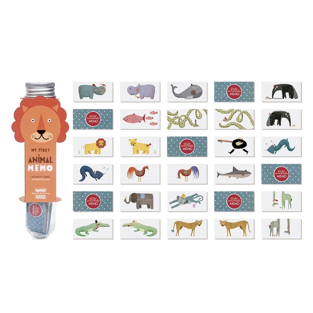 Travel Animal Memory Match Game