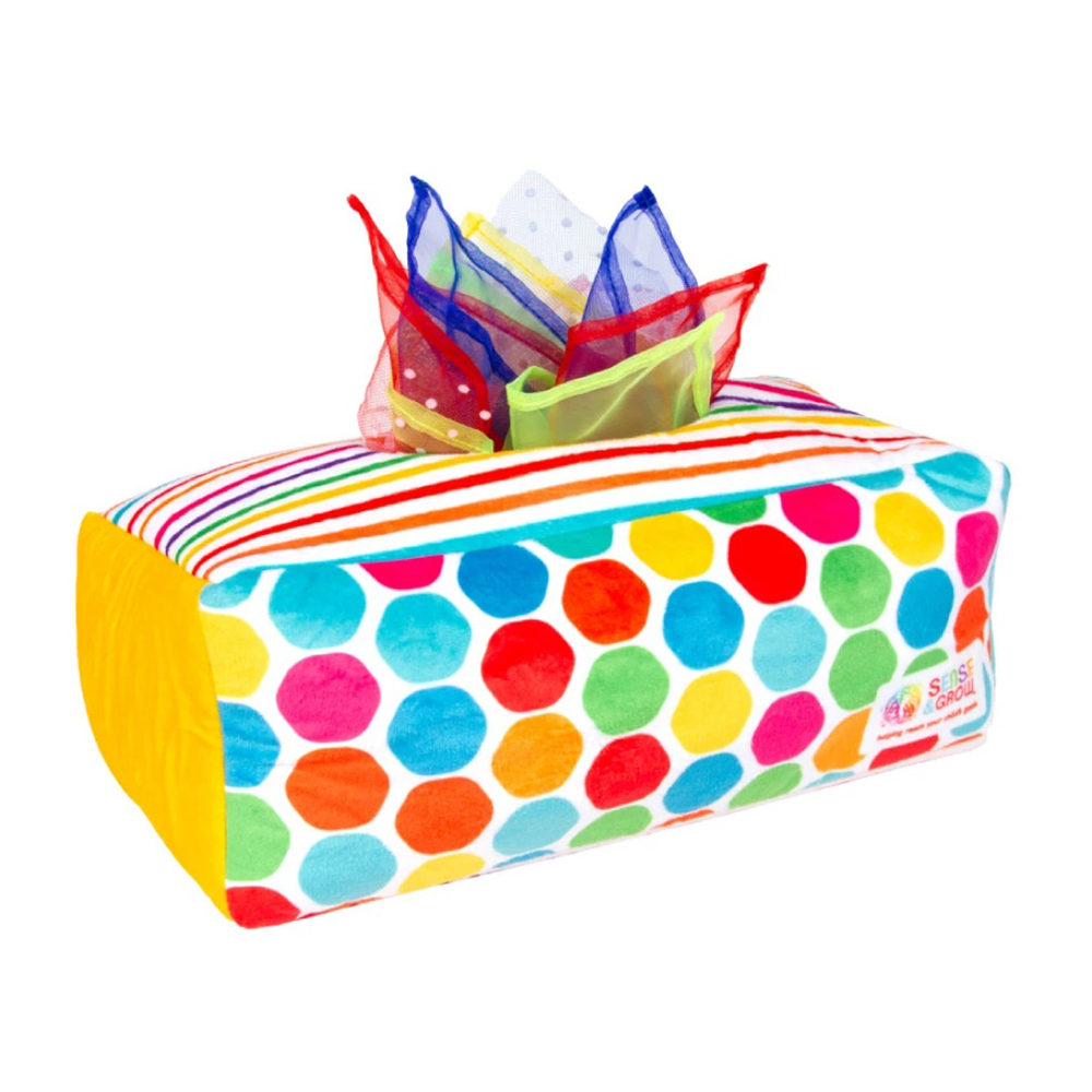 Sensory Box with 12 cloth tissues