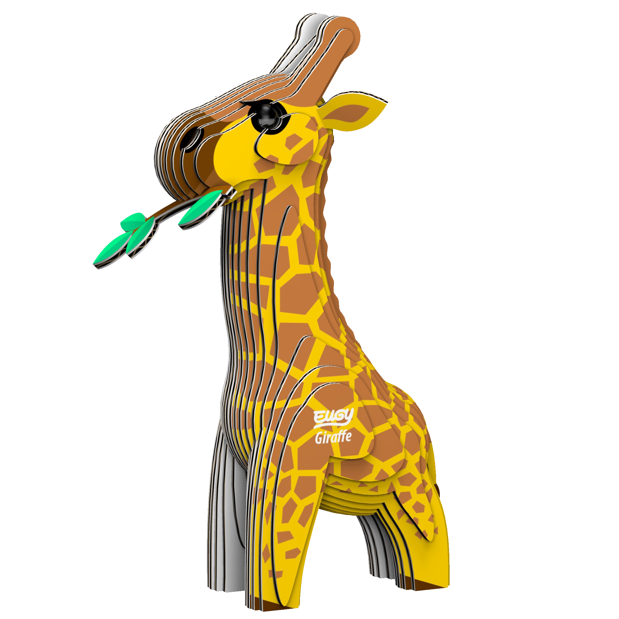 Cardboard Giraffe 3D puzzle