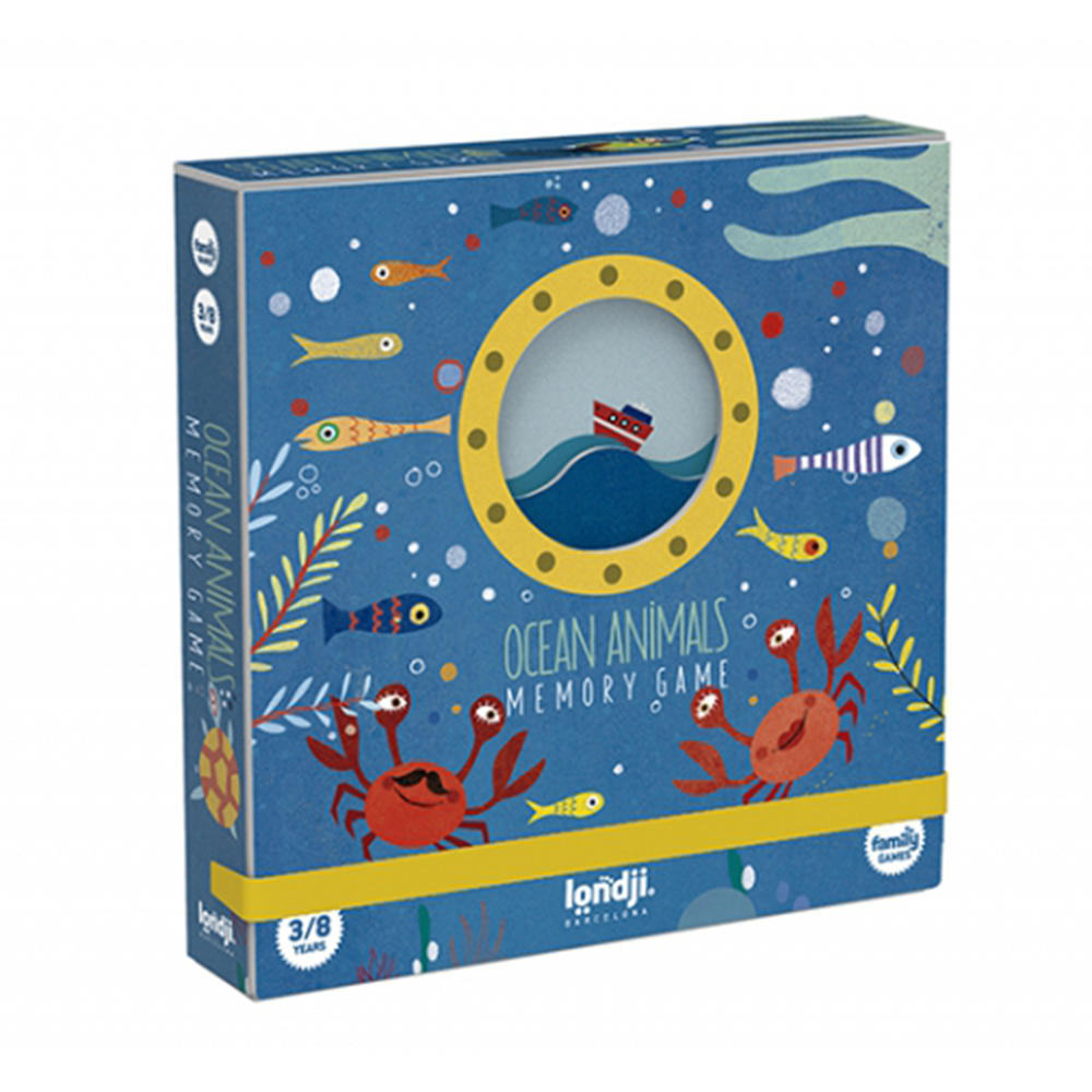 Luxury Memory Match Game - Ocean Creatures