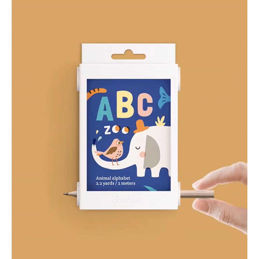 Zoo animal ABCs story scroll