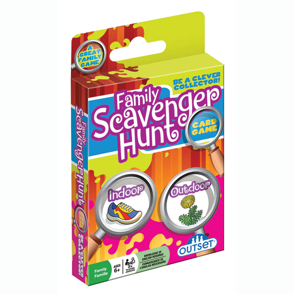 Scavenger Hunt Family Travel Game