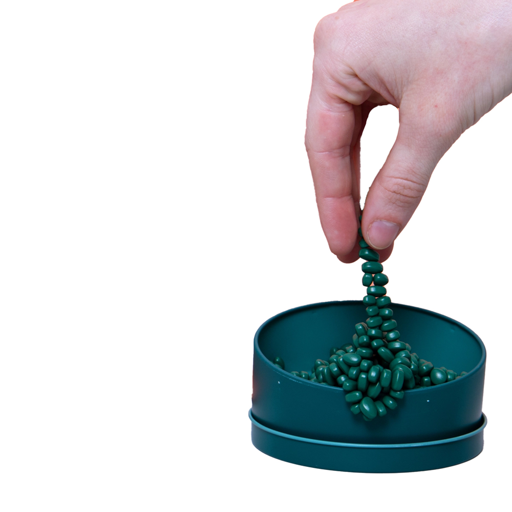 Magnetic Pebbles – Elegant Green Magnet Fidget in Metal Tin (Ages 14+)
