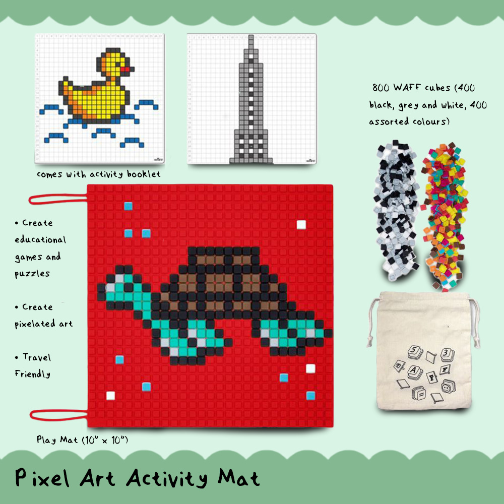 Portable Pixel Art Mat