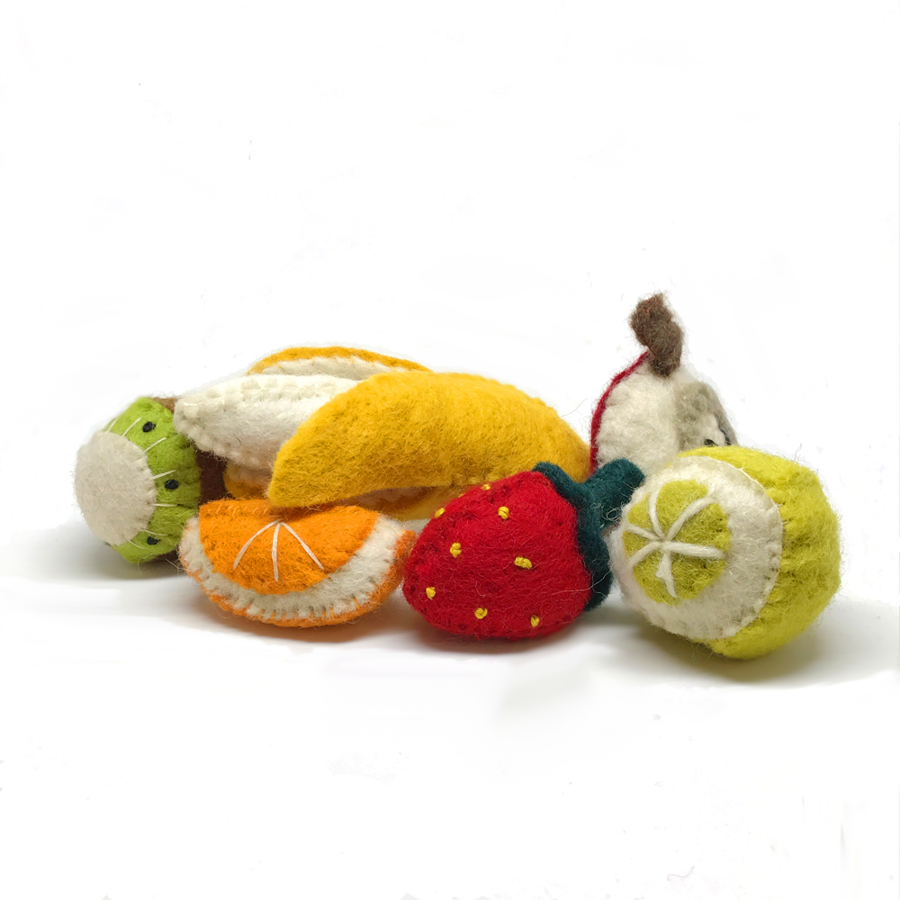 Waldorf Wool Felt Fruit