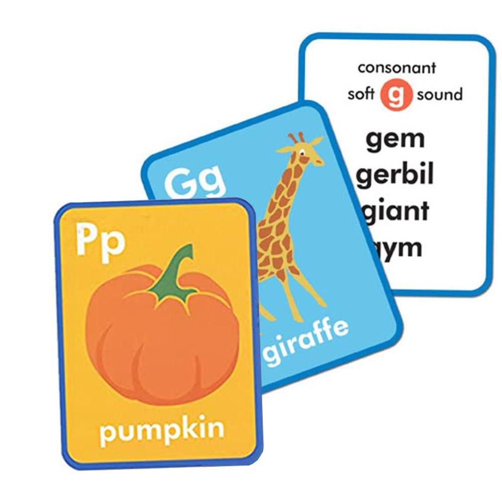 Alphabet with Phonics Flash Cards