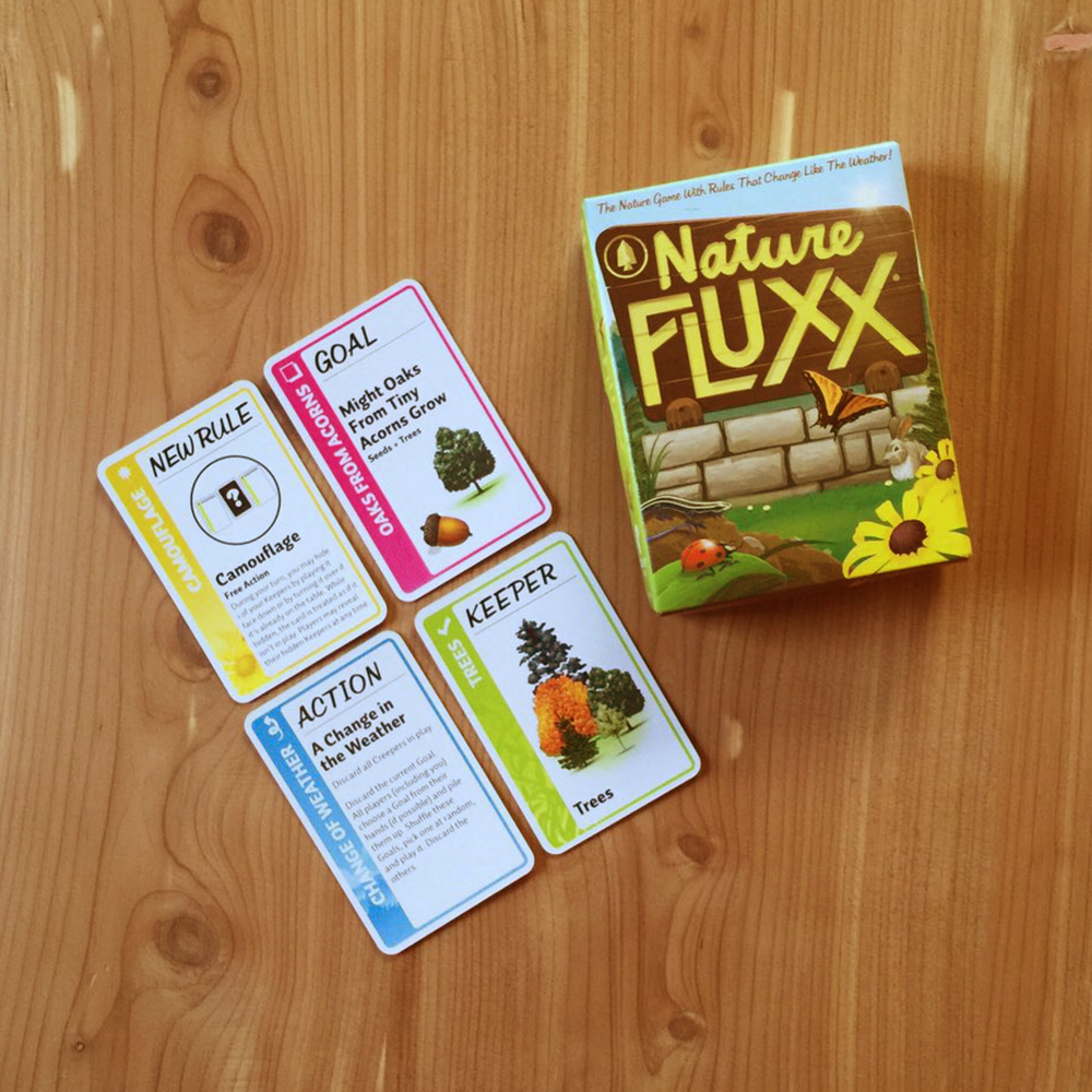 Nature-themed Fluxx card game