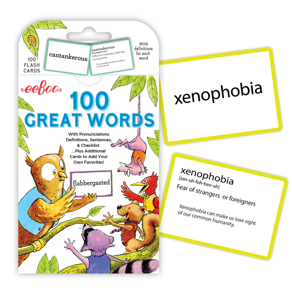 Great Words Flash Cards